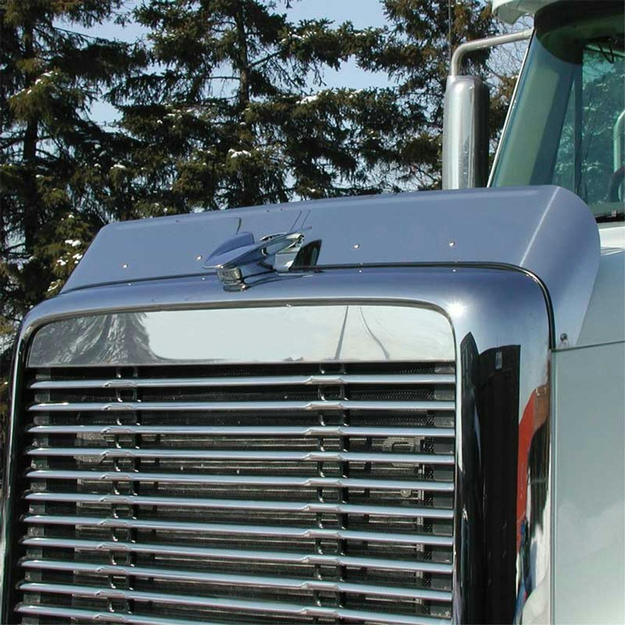 Freightliner Cascadia Hoodshield Bug Deflector - Raney's Truck Parts