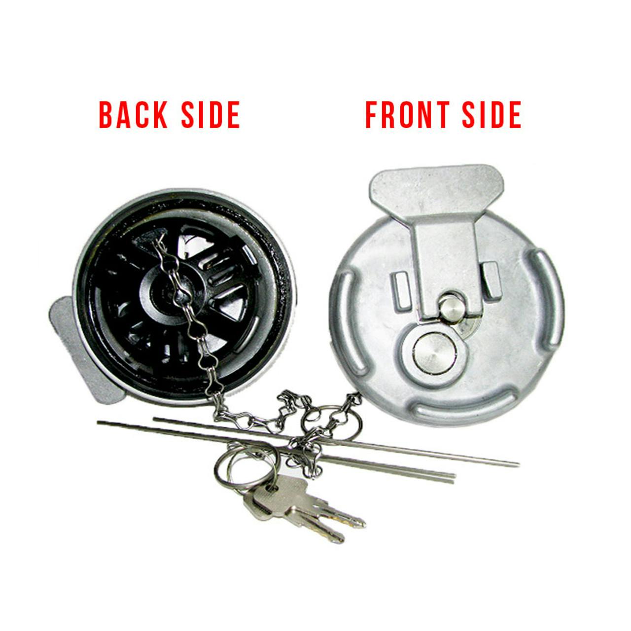 Kenworth 3.5" Vented Locking Replacement Fuel Cap - Raney's Truck Parts