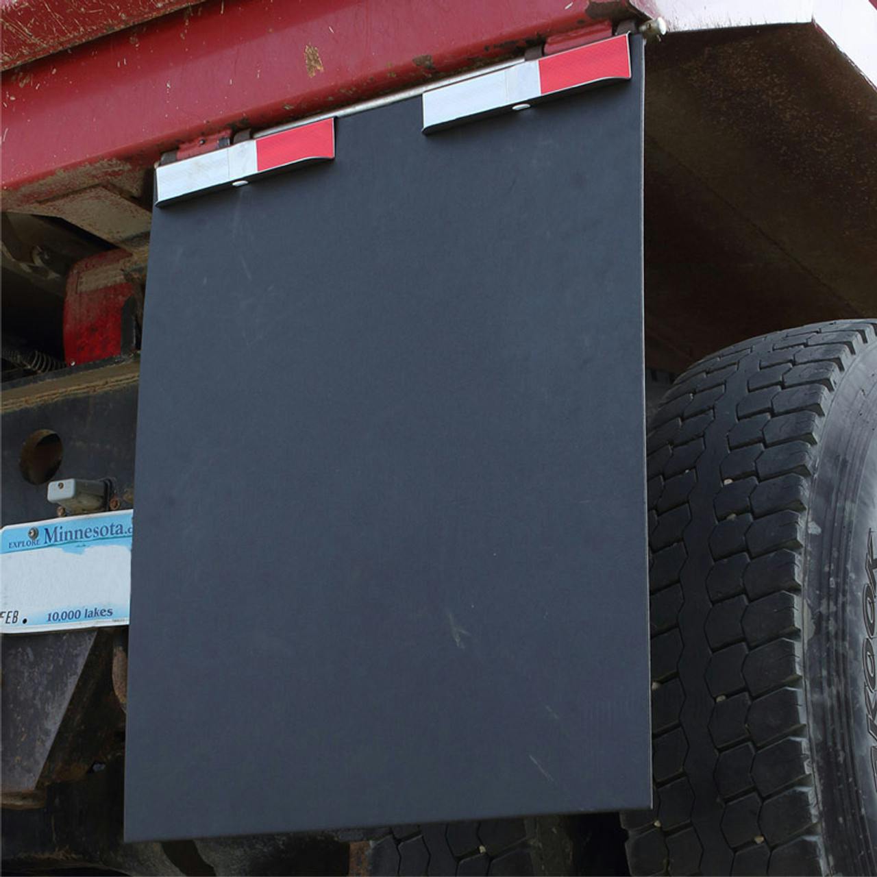 27" Angled Conspicuity Mud Flap Hanger Bracket - Raney's Truck Parts