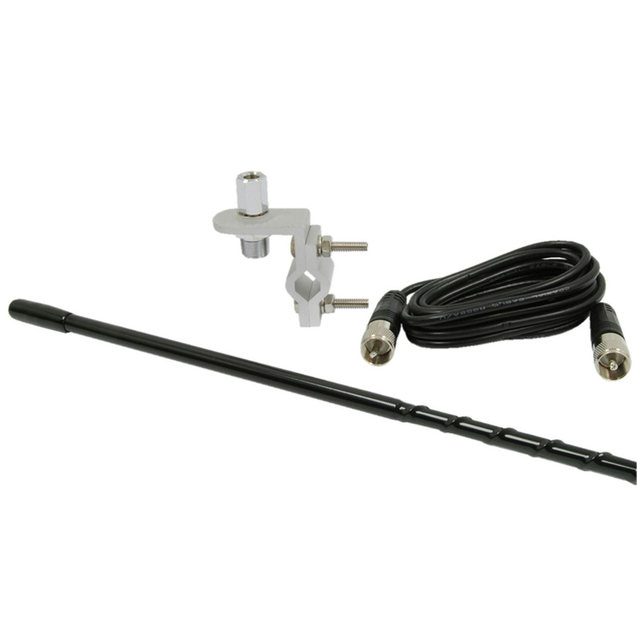 K40 Antennas Superflex Tunable Black Fiberglass Top Load CB Antenna ...