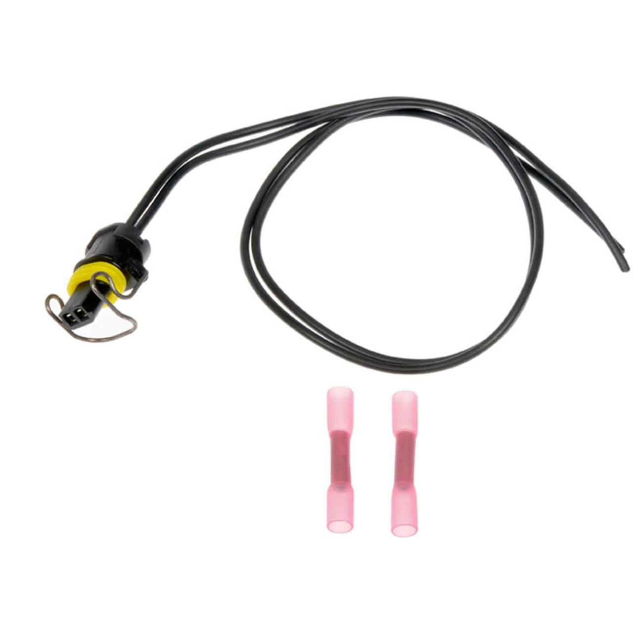 5" Right Angle Female Pigtail With Bullet Connector & Ground Terminal 66900