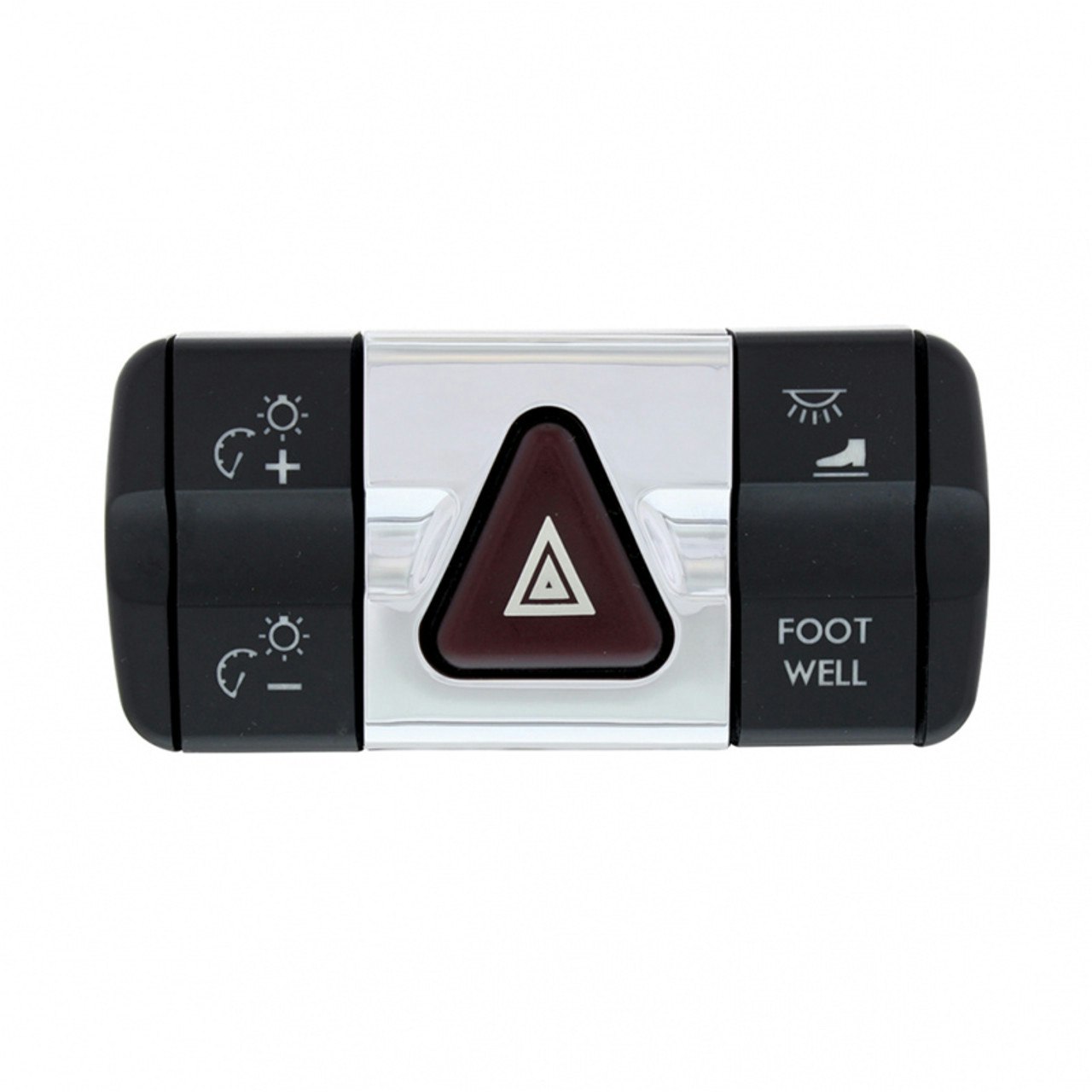 EasyJake Chrome Engine Brake Button - Raney's Truck Parts