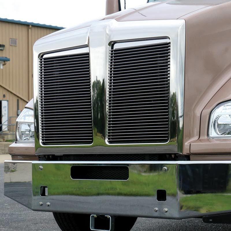 Kenworth T880 26 Horizontal Bar Grill By RoadWorks - Raney's Truck Parts