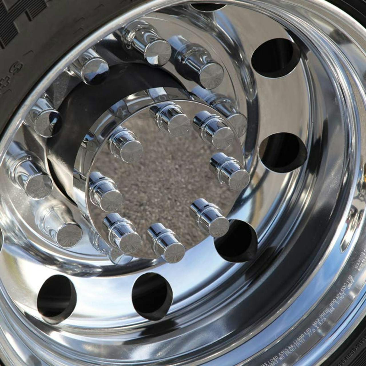 Lifetime Chrome Rear Axle Cover With Bullet Style Nut Covers - Raney's ...