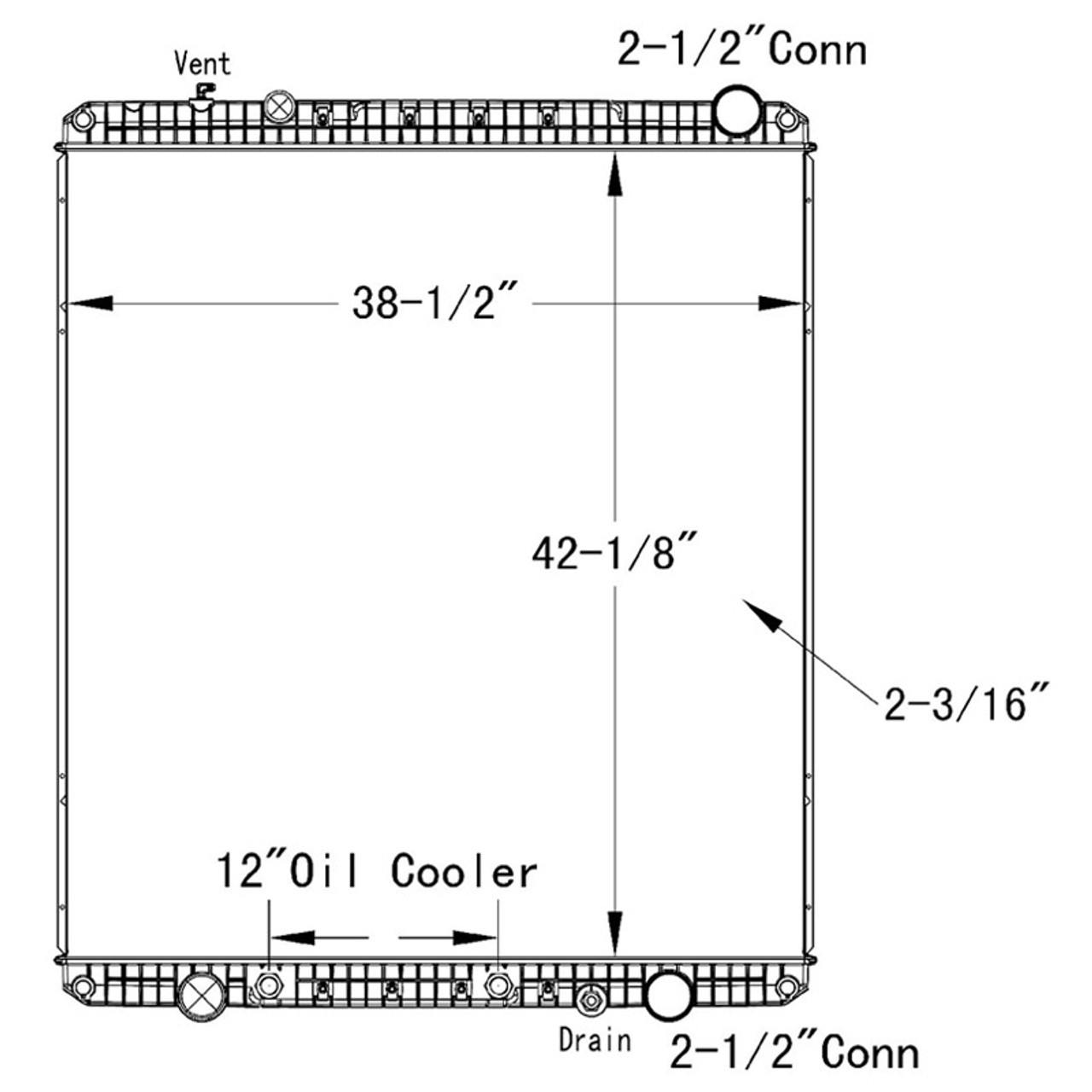 Freightliner Cascadia Radiators | Raney's Truck Parts