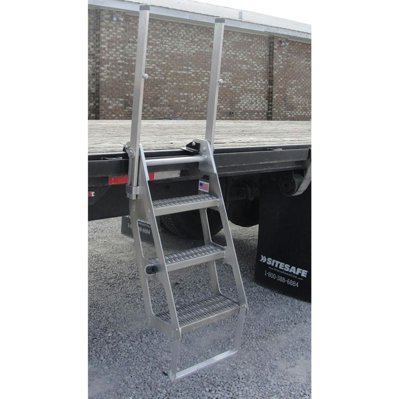 Retractable 2 Rung Truck Step Ladder - Raney's Truck Parts