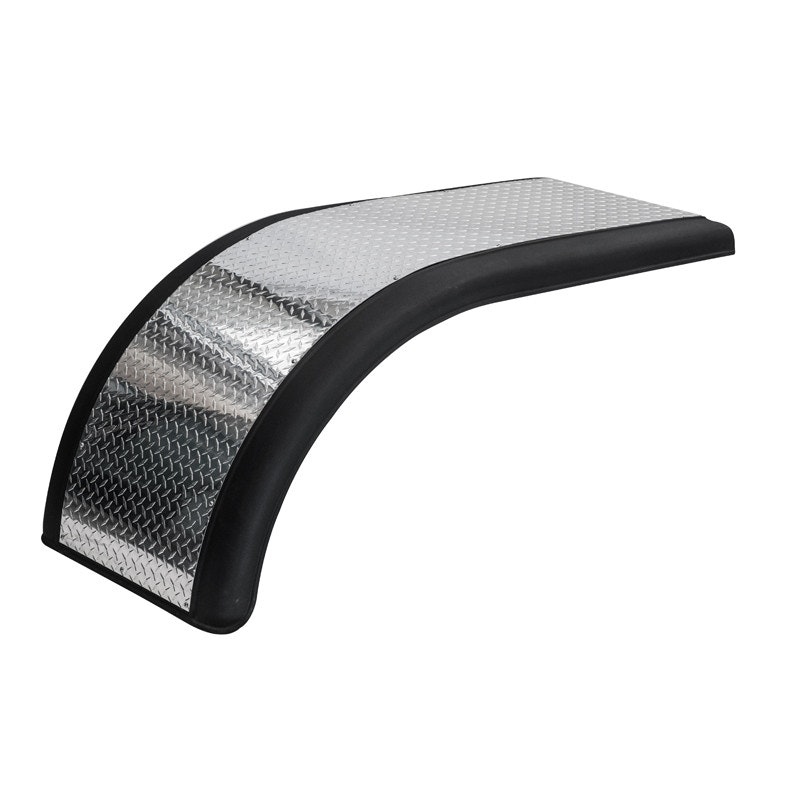 66-1/2" Black Poly Half Tandem Fenders