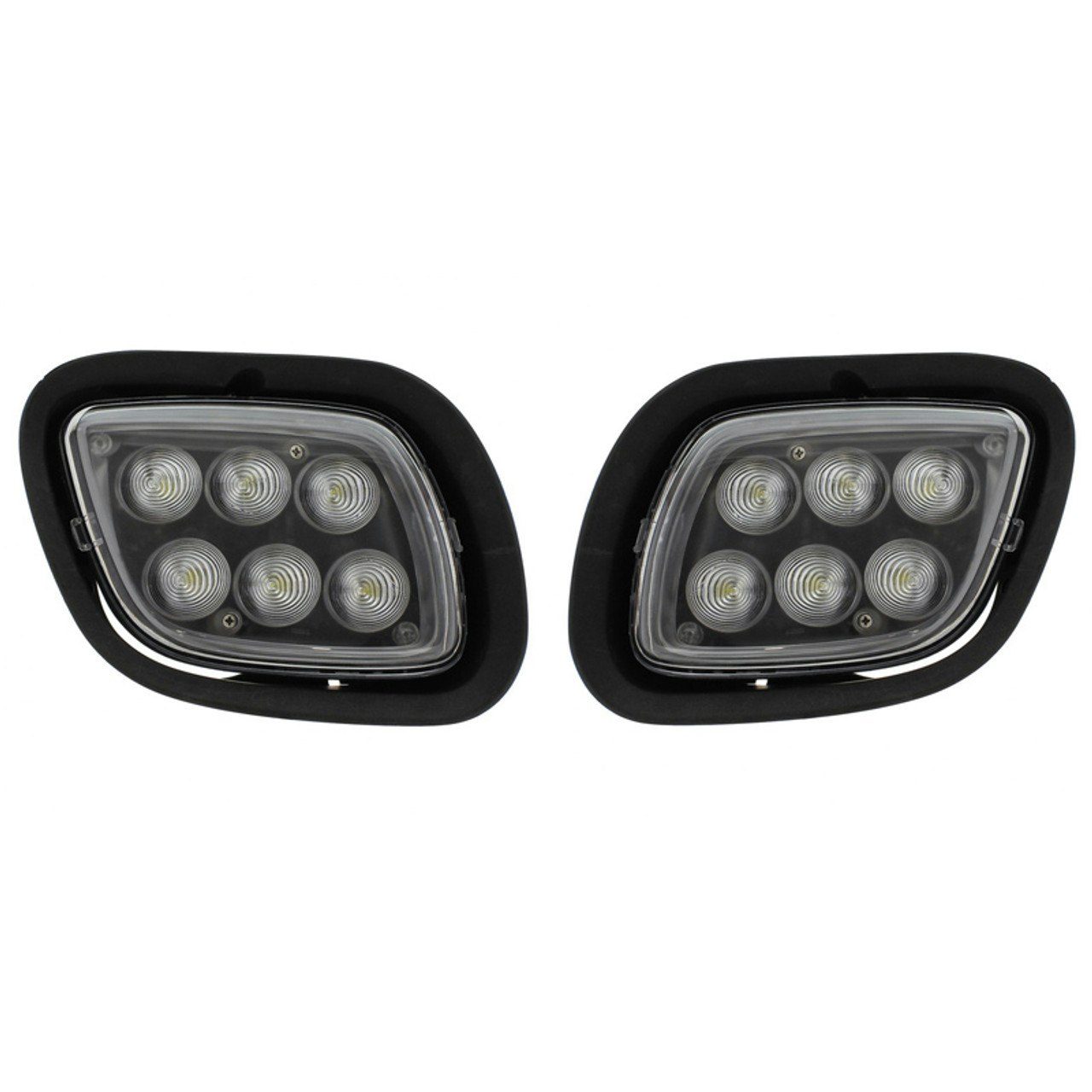 Freightliner Cascadia Chrome LED Fog Light A66-03653-003 A66-03653-002 ...