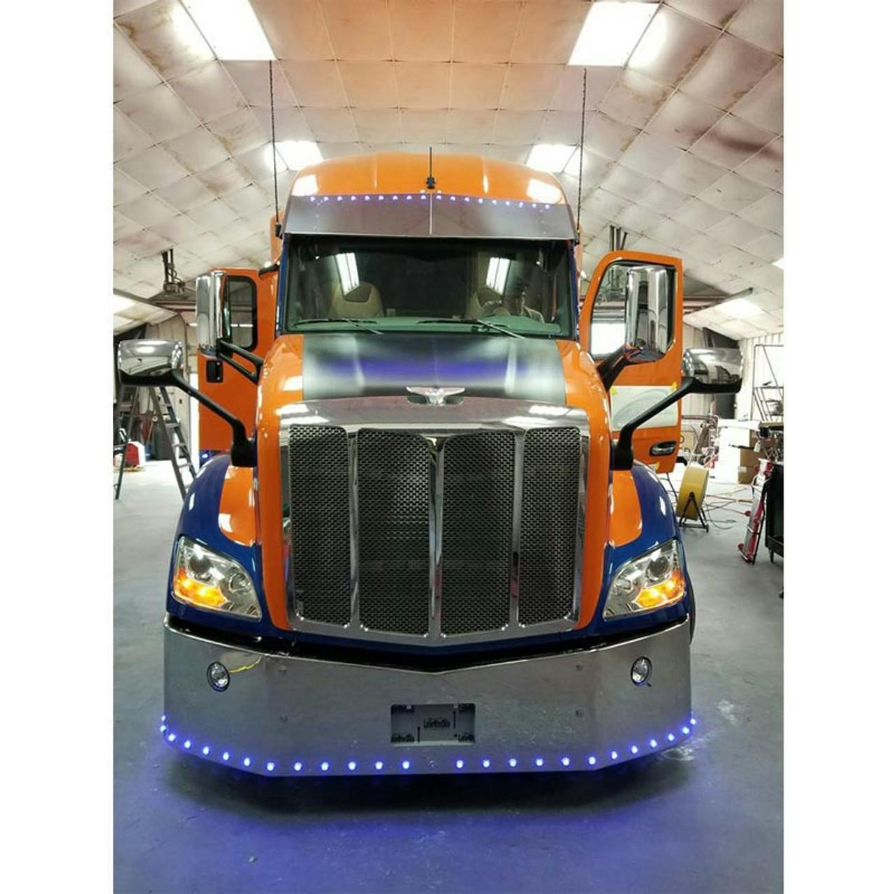 Peterbilt 579 567 Drop Visor By RoadWorks - Raney's Truck Parts