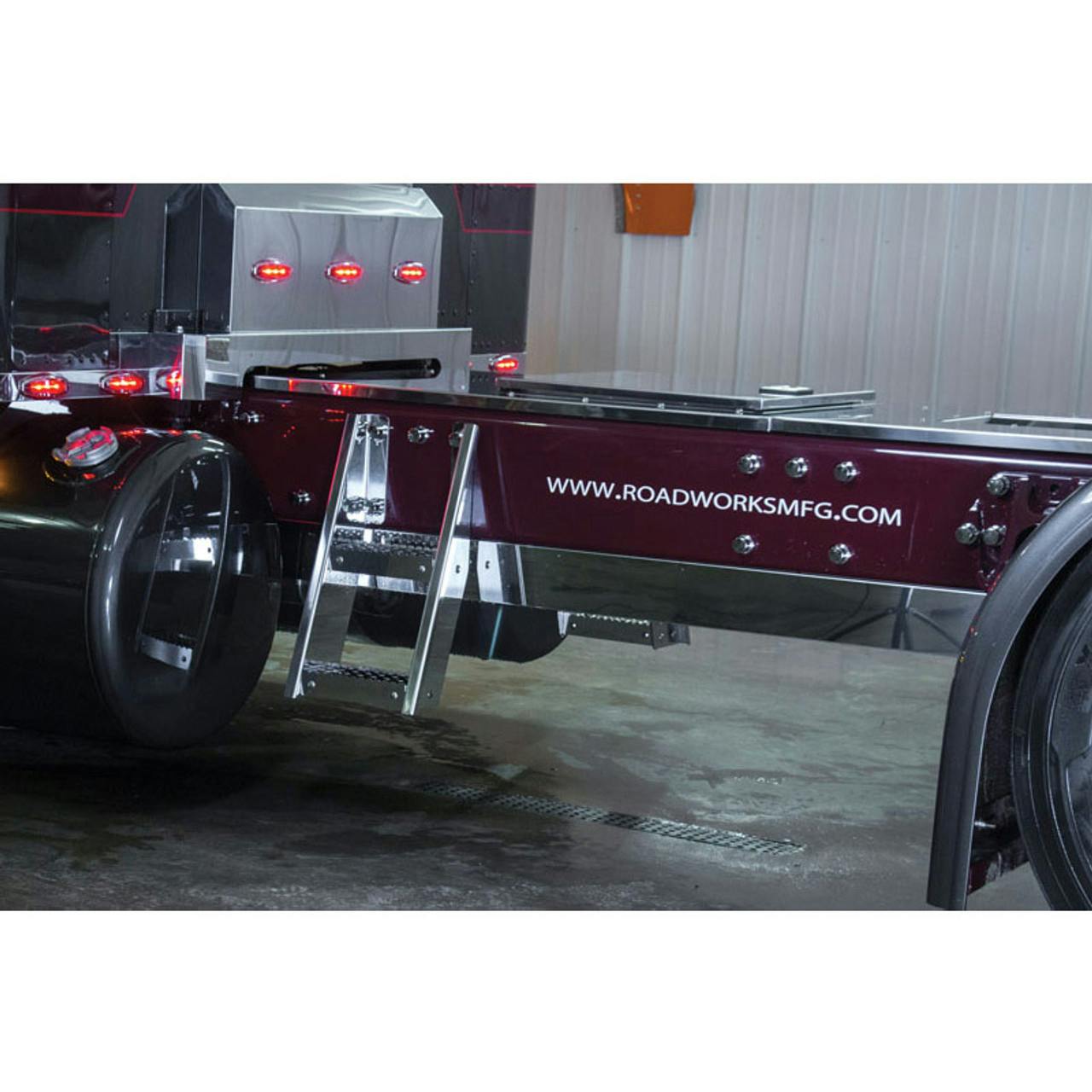 Stainless Steel Step Plates by Roadworks - Raney's Truck Parts