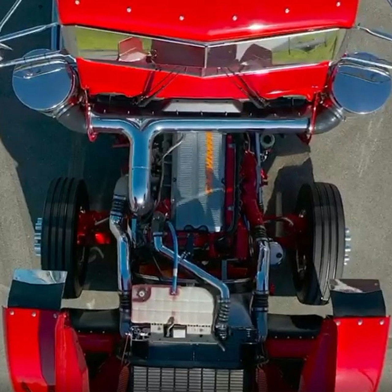 Peterbilt 379 Chrome Air Intake Kit By Dynaflex - Raney's Truck Parts