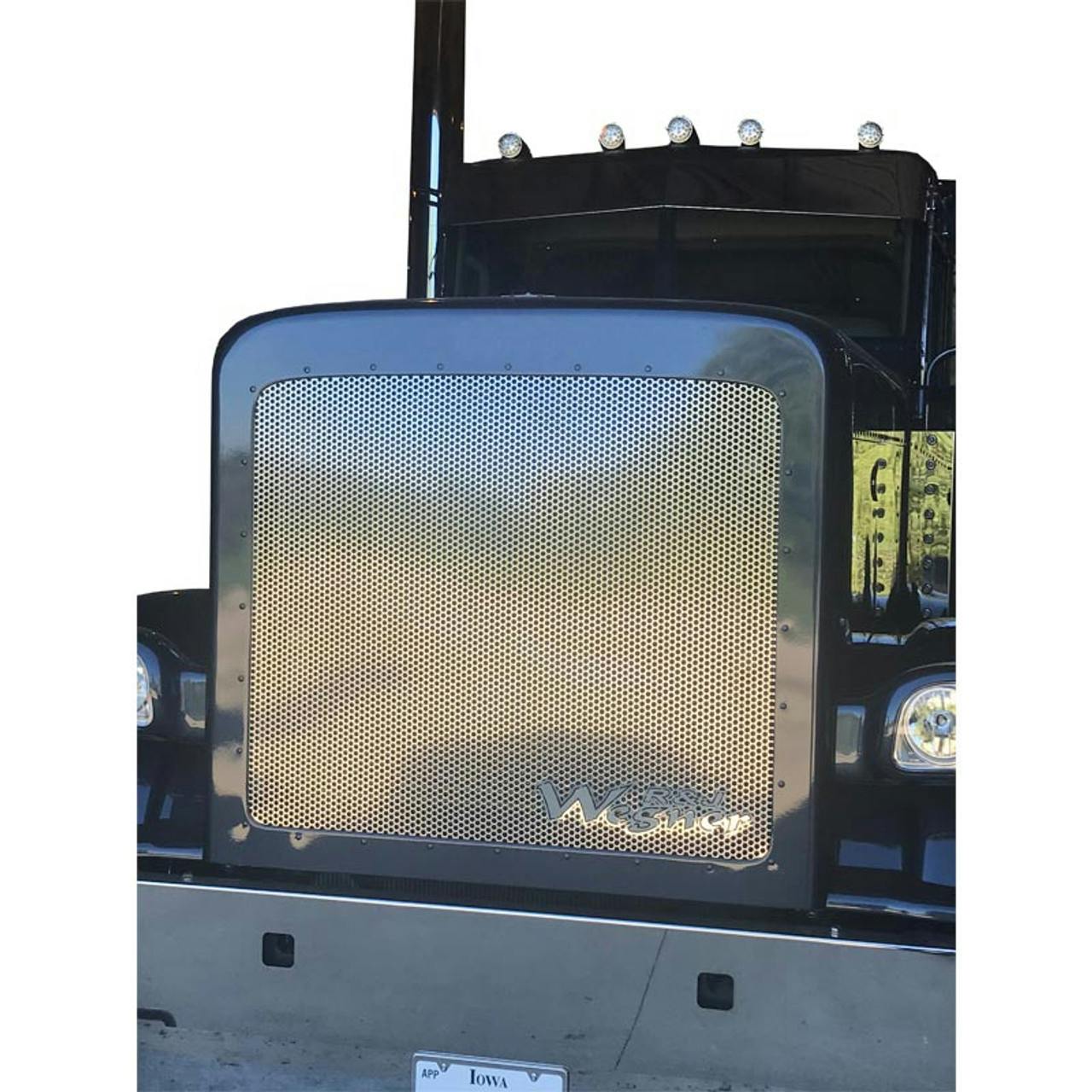 Peterbilt 388 389 Grill Bar Kit Stainless Steel By RoadWorks - Raney's ...