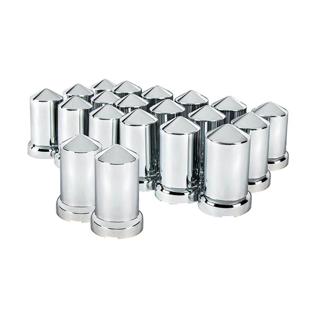 Chrome Plastic Standard Top Hat Nut Cover Push On By Grand General ...
