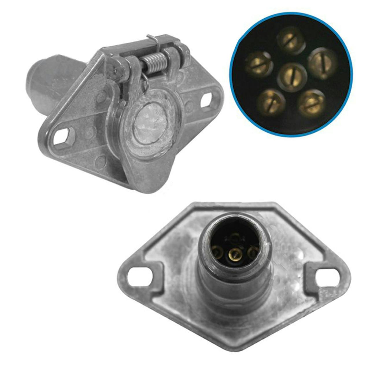 2 Pin Plug Socket 15-326 15-328 - Raney's Truck Parts