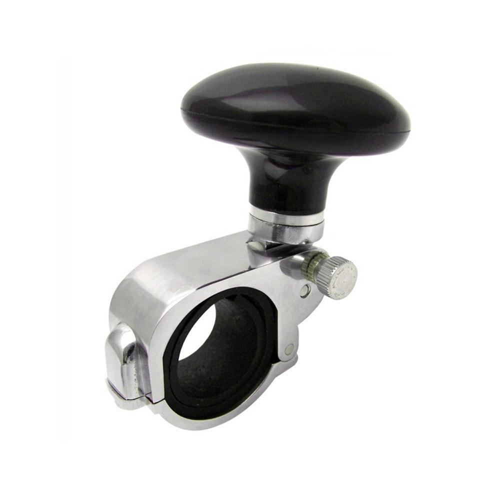 Universal Chrome Skull Steering Wheel Spinner - Raney's Truck Parts