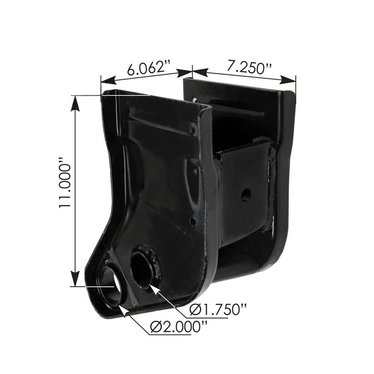 Hutch H7700 H9700 Front Side Mount Hanger 2072901 - Raney's Truck Parts