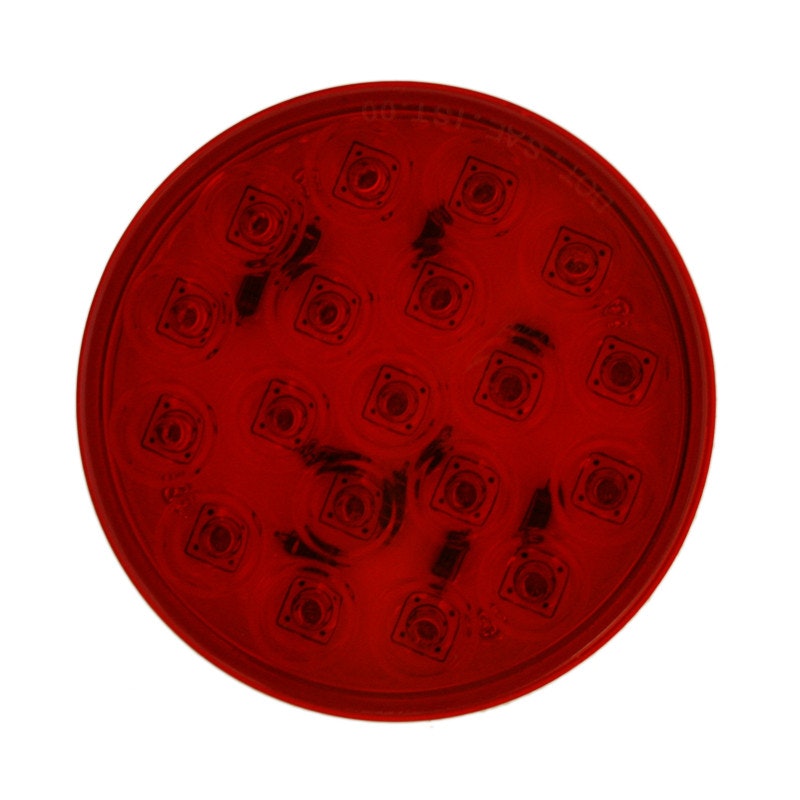 4.5" Round Super 44 Fit 'N Forget Red LED Stop Turn & Tail Light 44302R ...