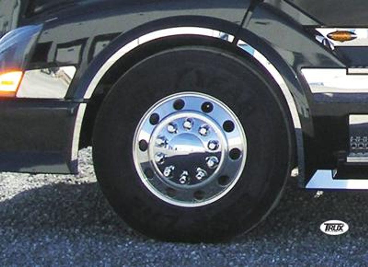 Stainless Steel Front Wheel Cover - Raney's Truck Parts