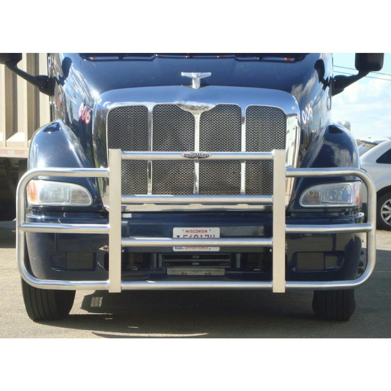 Peterbilt 387 Full Bar Rig Guard Grill Guard - Raney's Truck Parts