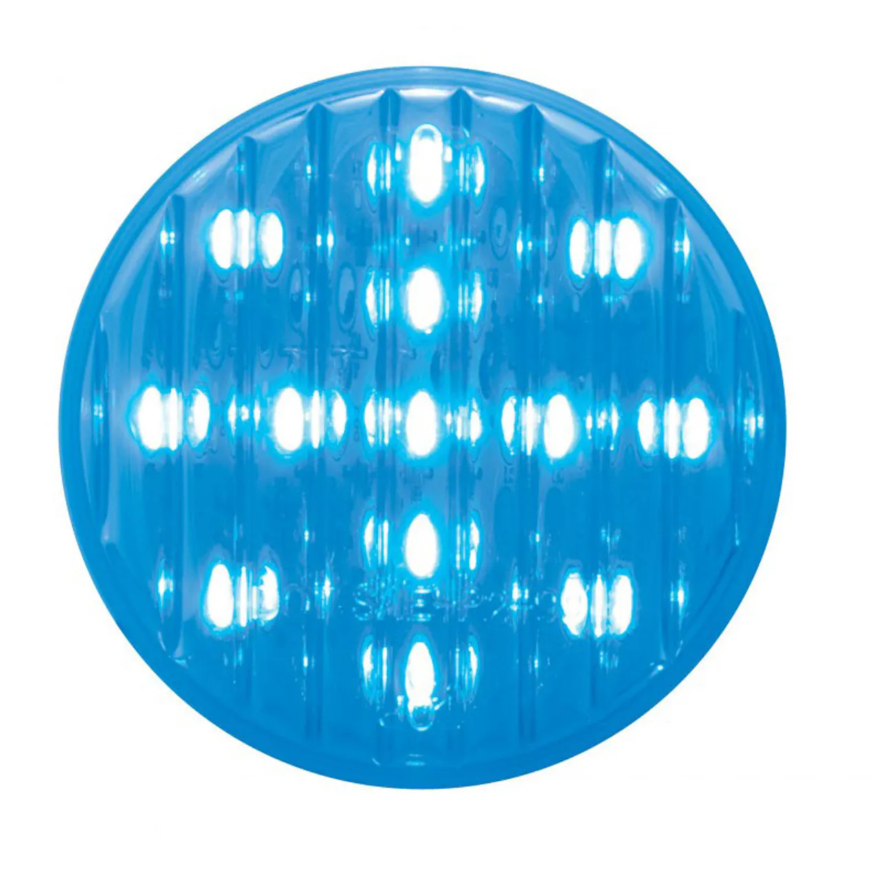 13 LED 2.5" Round Blue Auxiliary Utility Light - Raney's Truck Parts