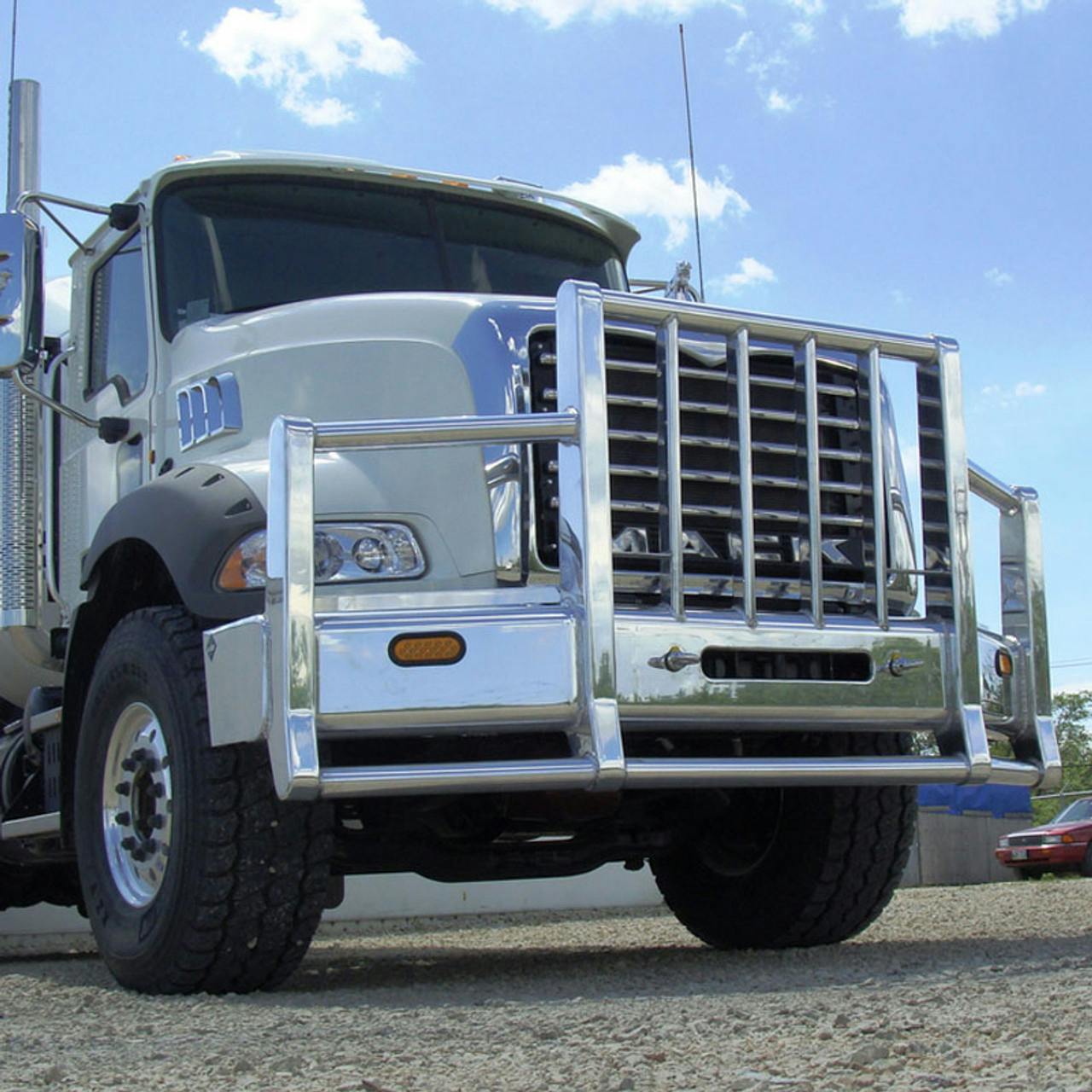 Mack Granite Herd Defender Bumper Grill Guard - Raney's Truck Parts