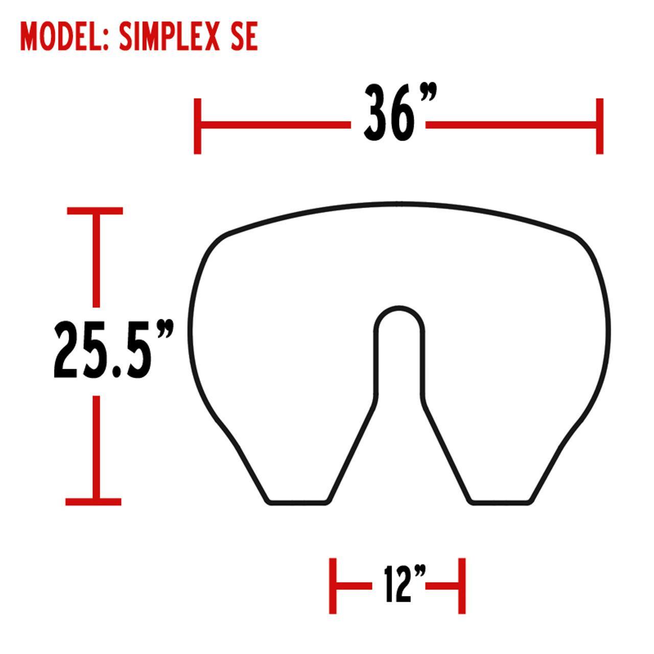 Simplex Fifth Wheel Slick Plate - Raney's Truck Parts