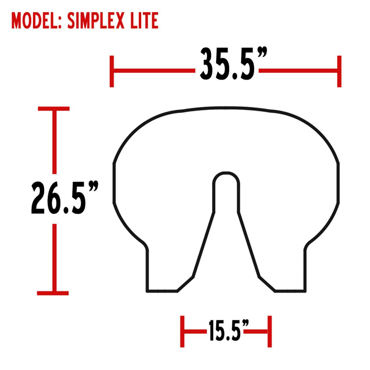 Simplex Fifth Wheel Slick Plate - Raney's Truck Parts