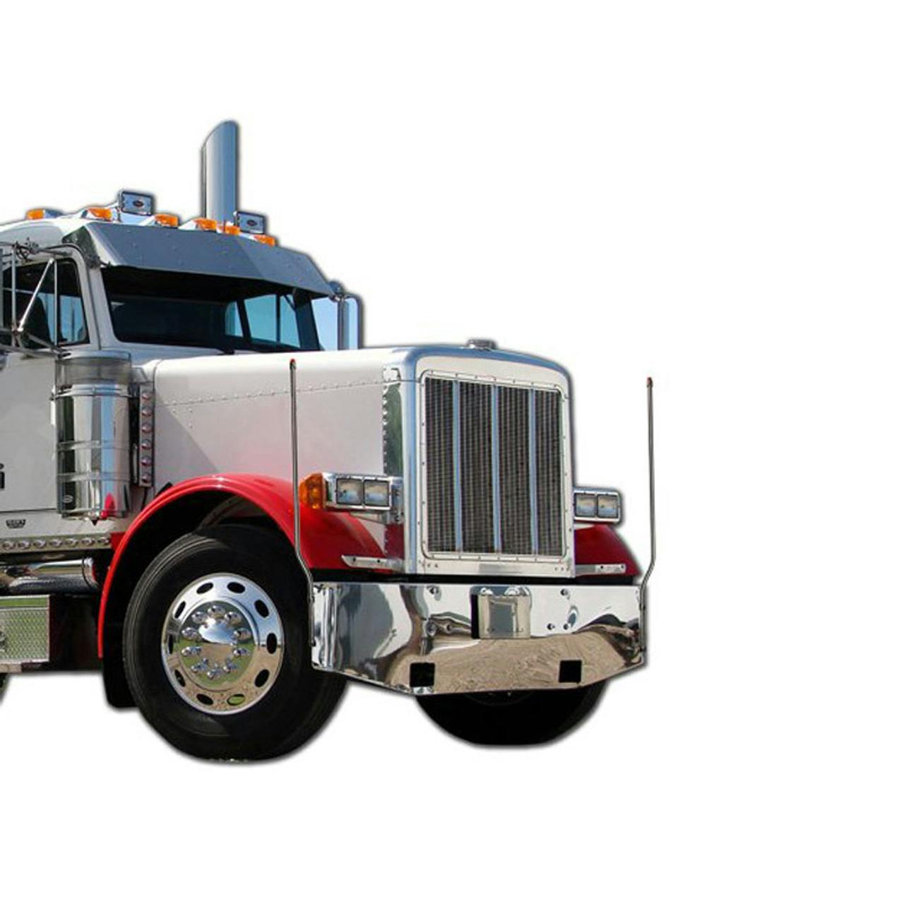 Peterbilt 370 380 Series W/O Fender Flares LED Bumper Guide - Raney's ...