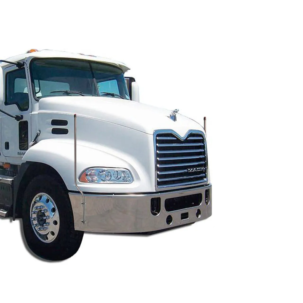 Mack CX Pinnacle Vision Stainless Steel LED Bumper Guide - Raney's ...