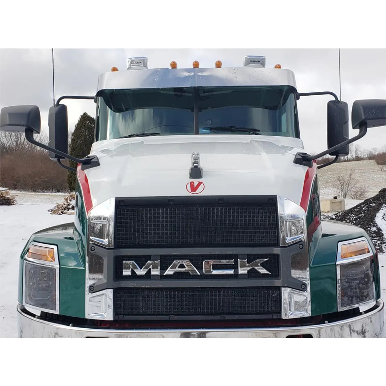 Mack CH CL CX CT GU Pinnacle Vision Granite & Anthem Sunvisor 1994 ...