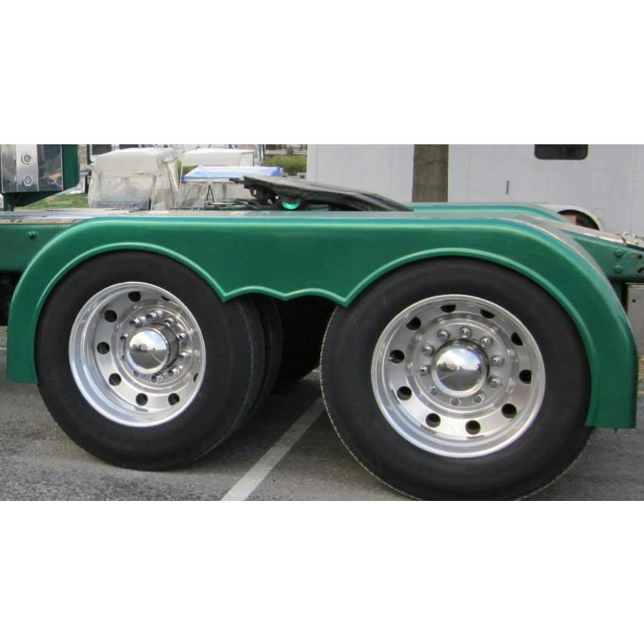 Tri-Point Full Fender Set By Bad Ass Customs - Raney's Truck Parts