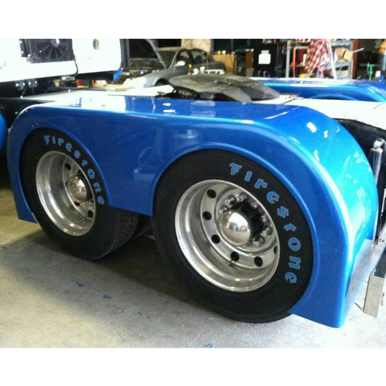 X-Style Full Fender Low Cut Center Wall Set By Bad Ass Customs - Raney ...