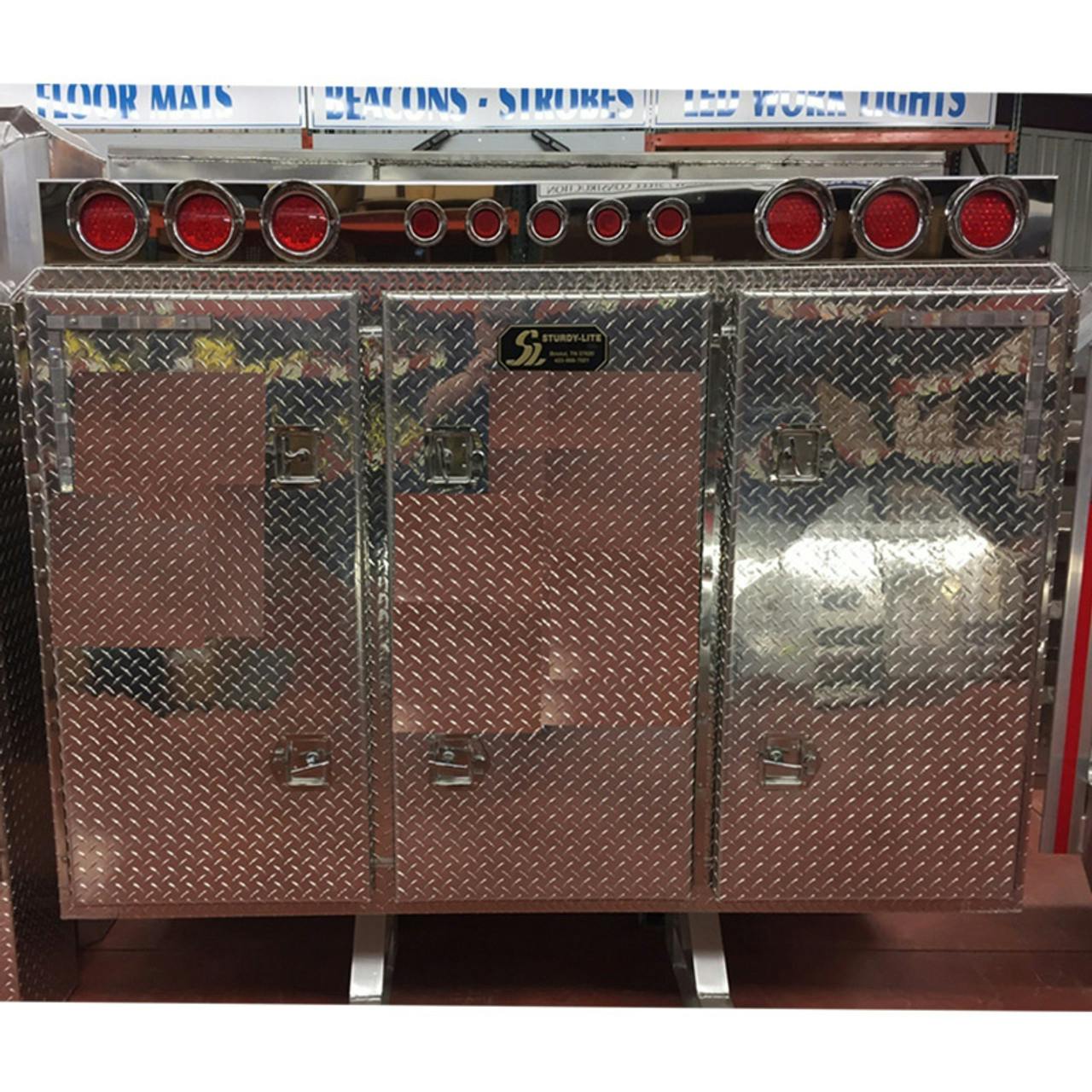 Upper Light Bar For 3 Door Sturdy-Lite Headache Rack By Brunner ...