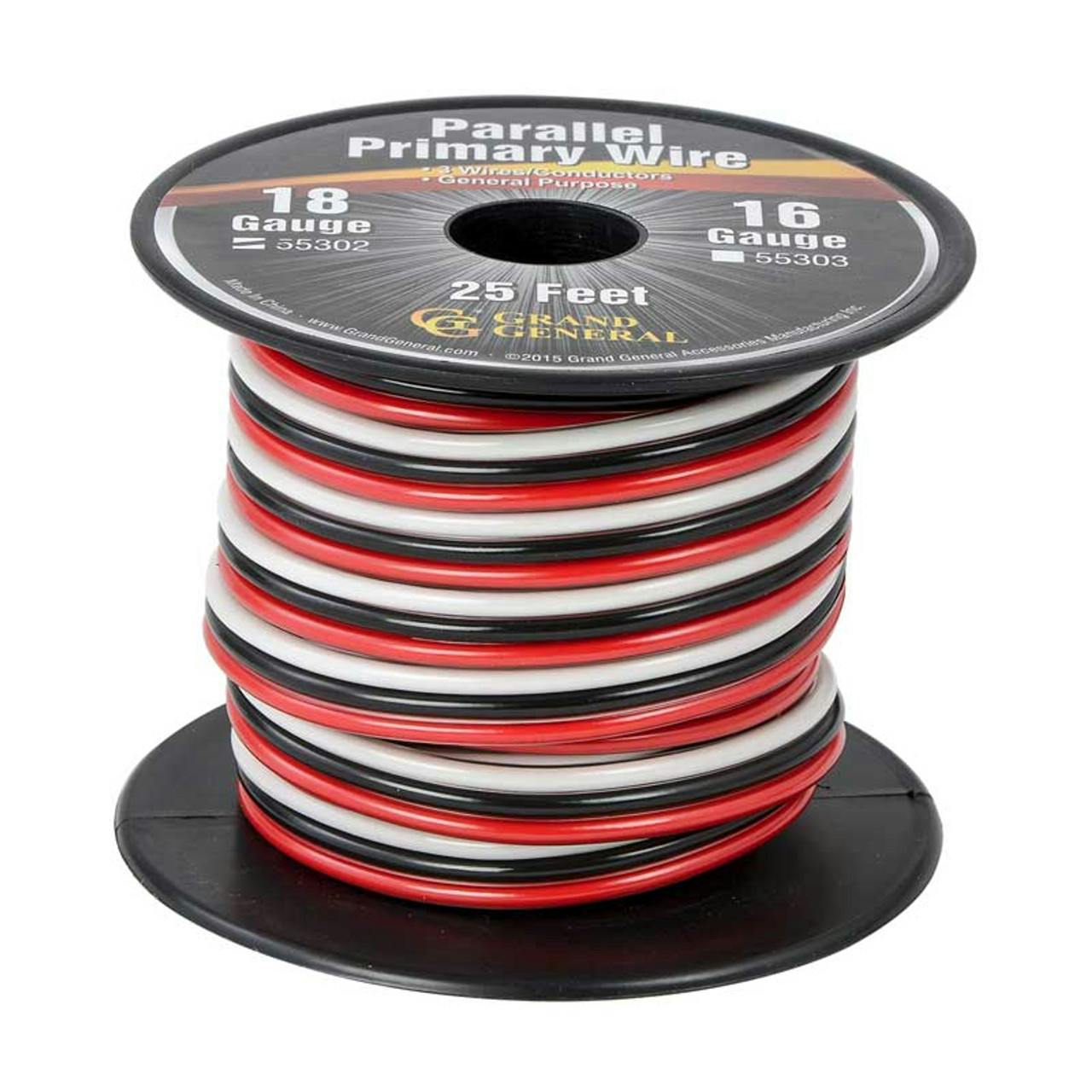 Parallel Primary 3 Wire Roll By Grand General - Raney's Truck Parts