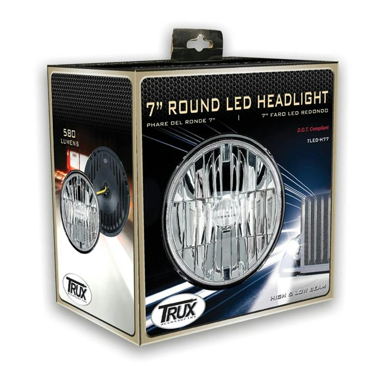 7" Optical Reflector LED Headlight - Raney's Truck Parts