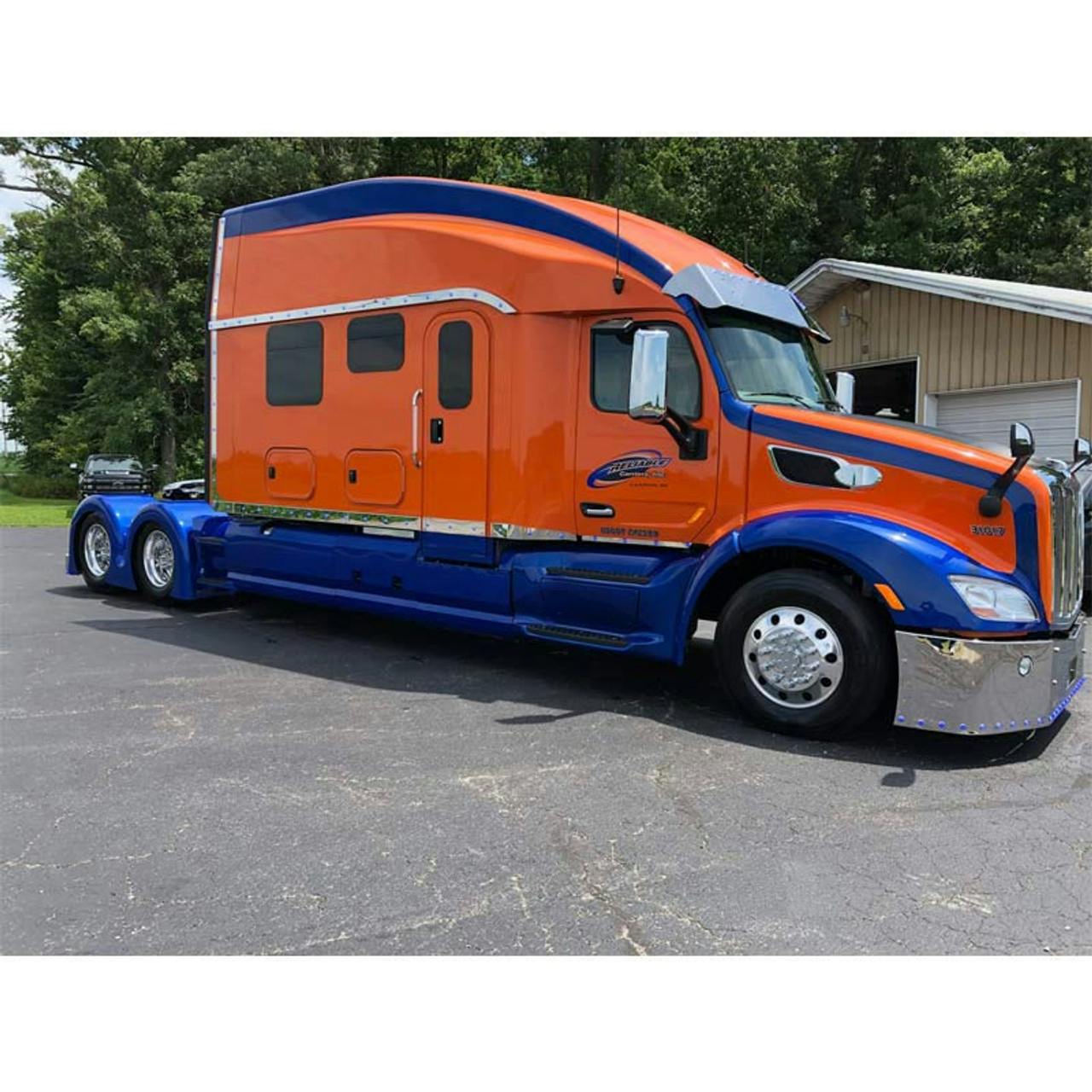 Peterbilt 579 Custom Bumper By Valley Chrome - Raney's Truck Parts