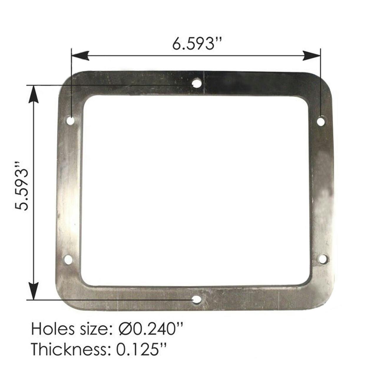 Peterbilt Square Shift Boot Retainer - Raney's Truck Parts