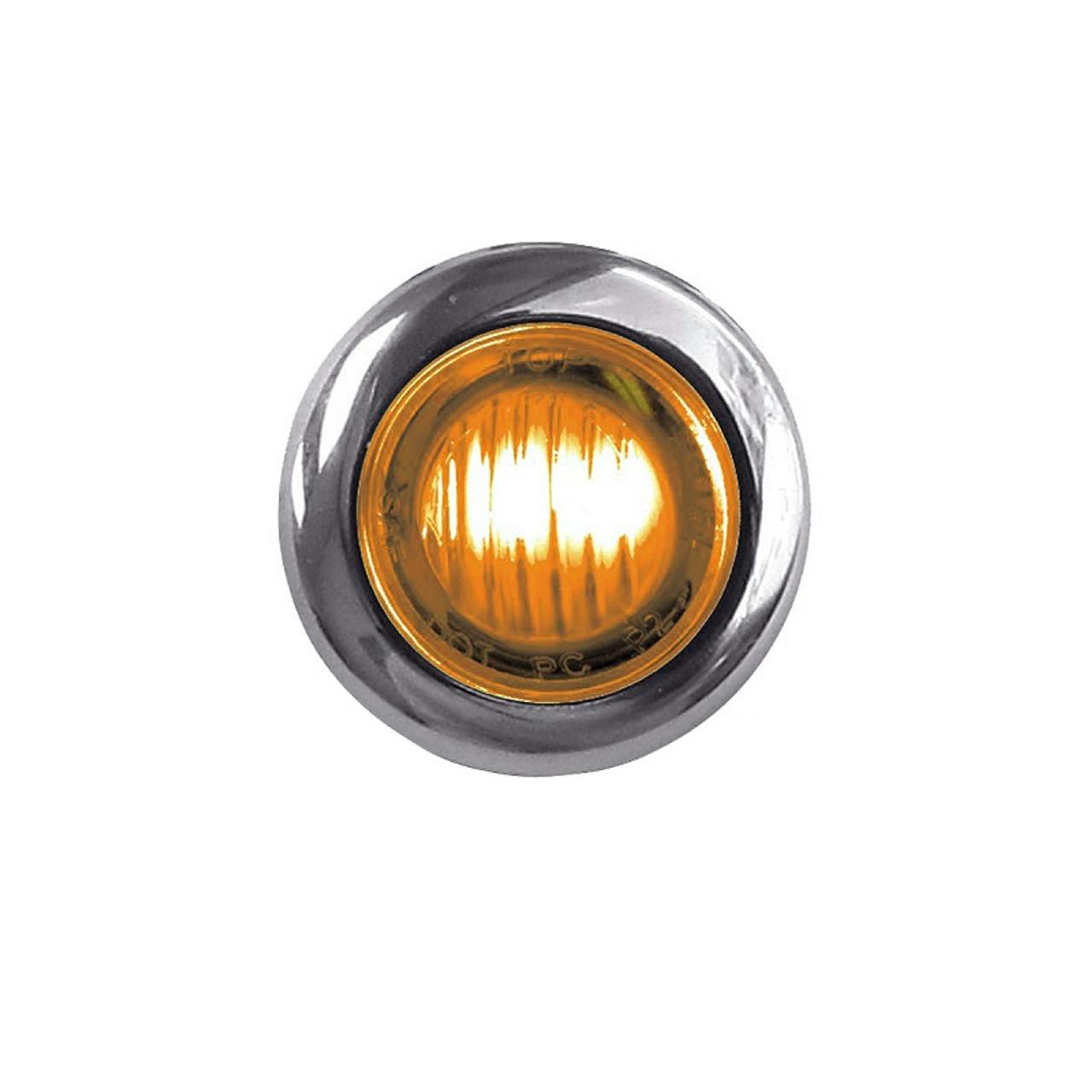 3/4" Dual-Revolution Mini Button LED Marker Lights