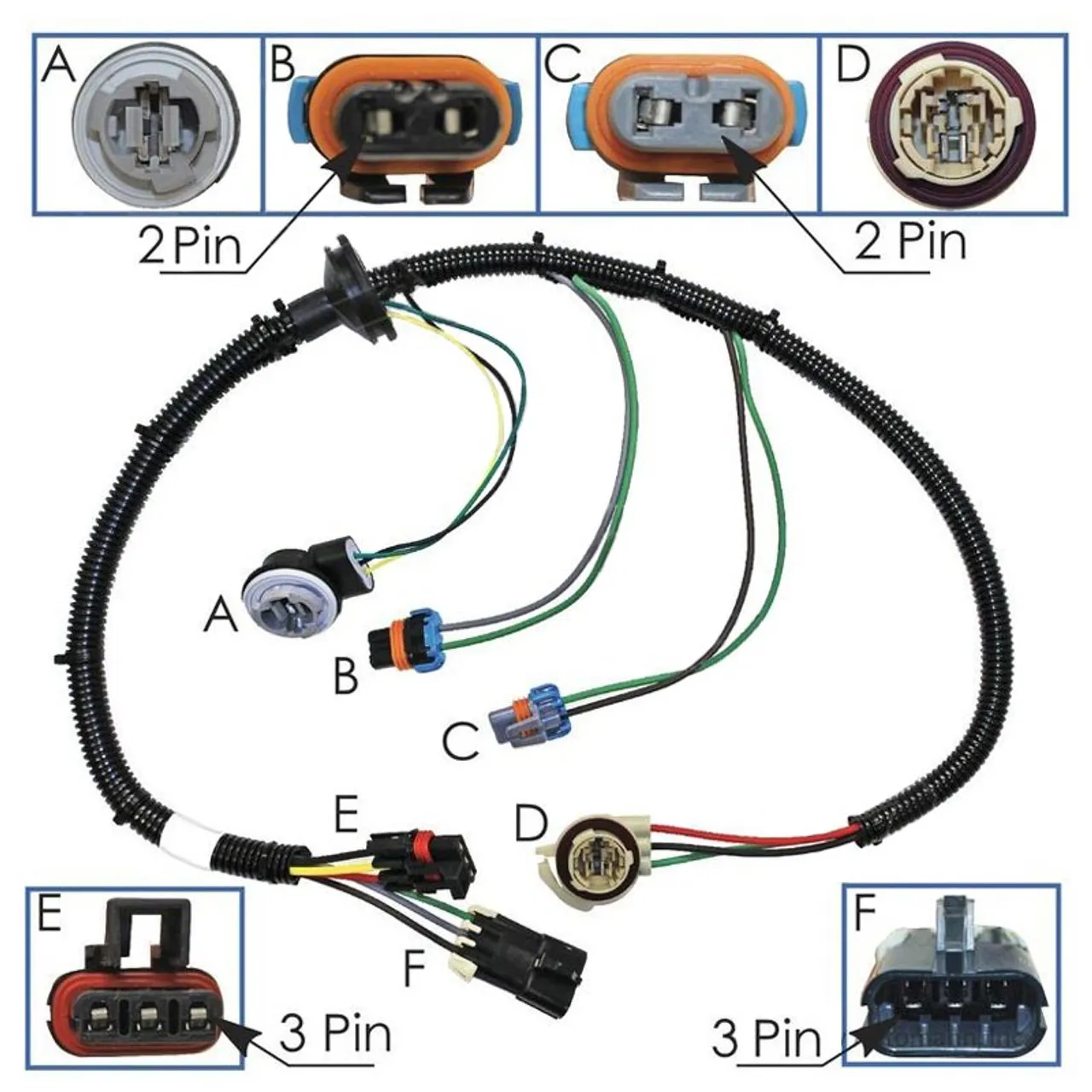 Freightliner Headlight Wiring Harness A06-45021-000