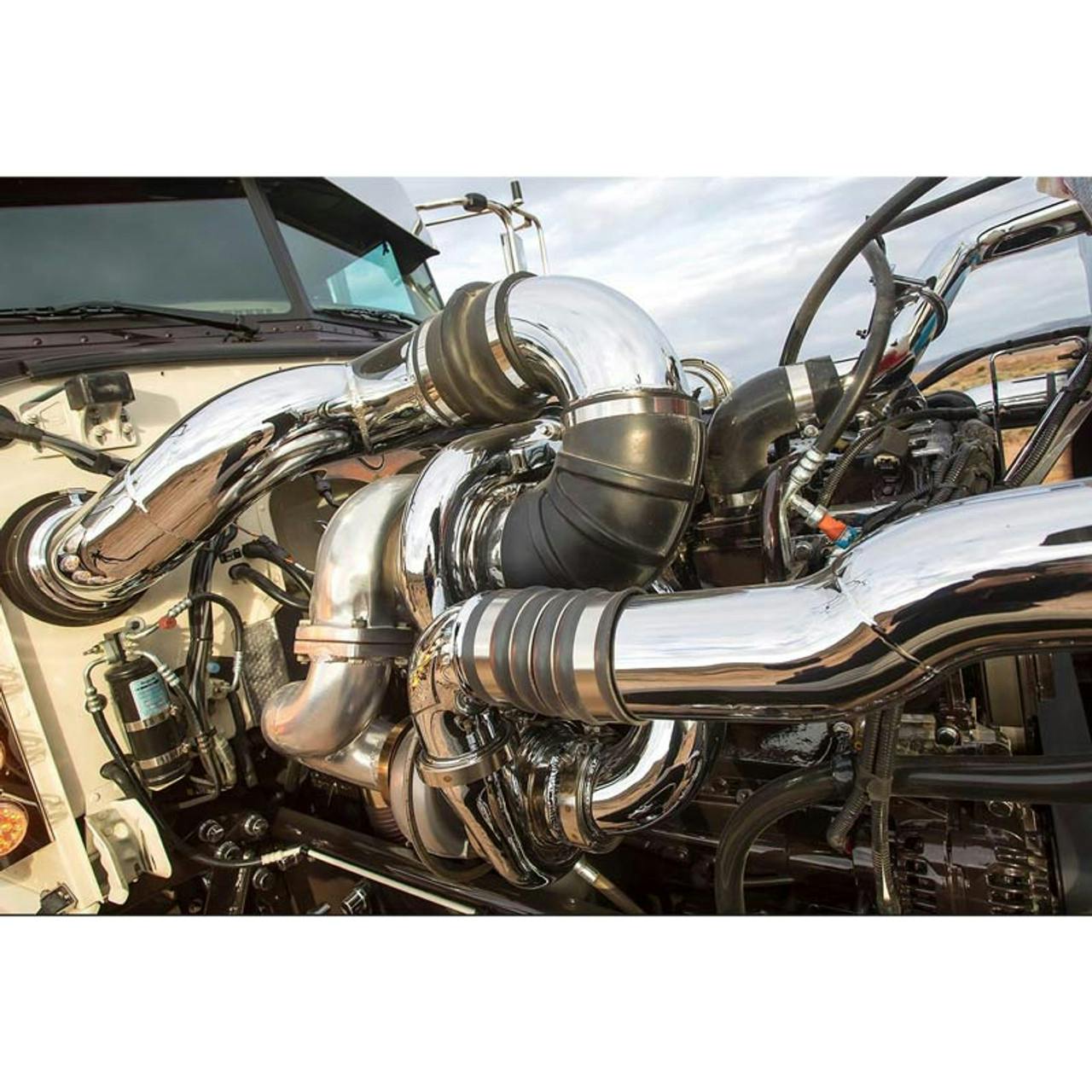 Big Boss Cummins ISX15/X15 Compound Turbo Kit by PDI