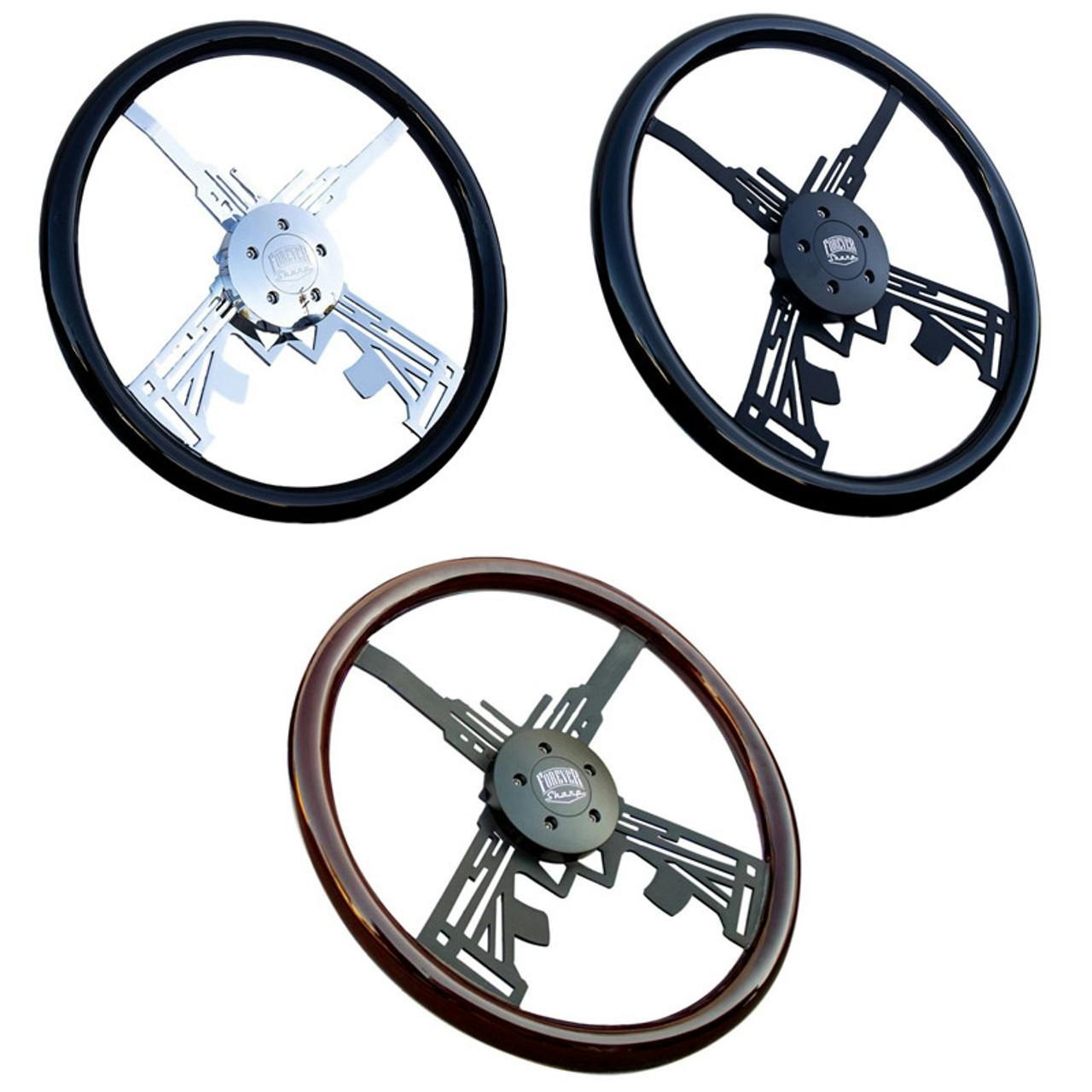 18" Hawkeye Steering Wheel By Forever Sharp - Raney's Truck Parts