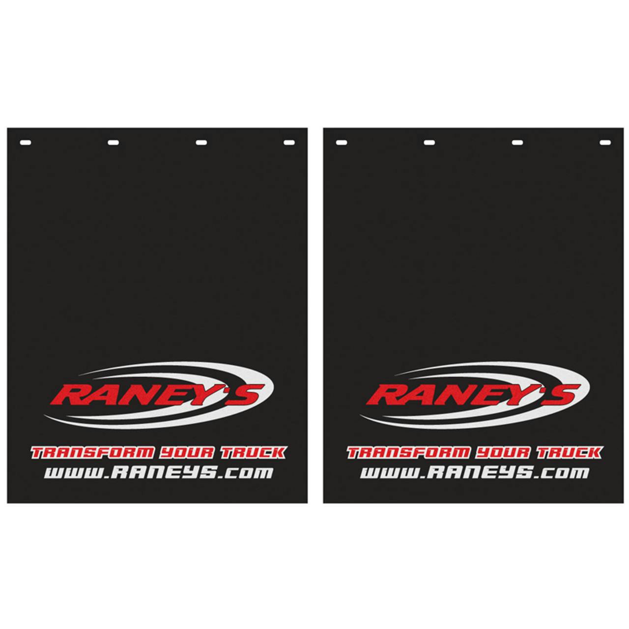Raneys Logo Poly Mud Flap 24" x 30" - Raney's Truck Parts