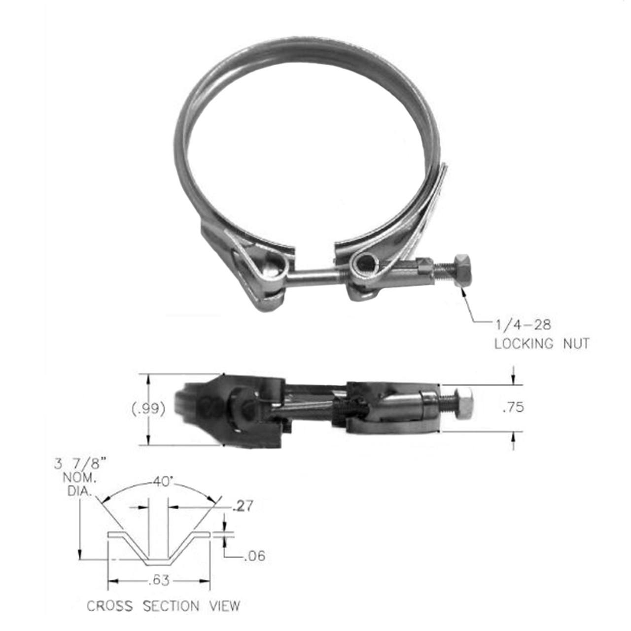 Cummins V-Band Clamp 3684417 3684305