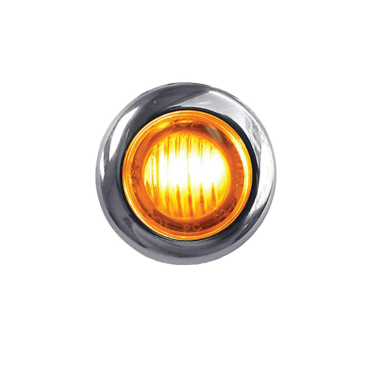 3/4" Clearance Marker Light With Bezel - Raney's Truck Parts