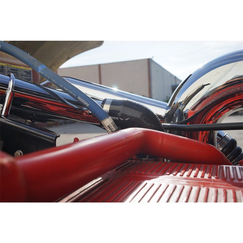 Kenworth W900L Chrome Air Intake Kit By Dynaflex - Raney's Truck Parts