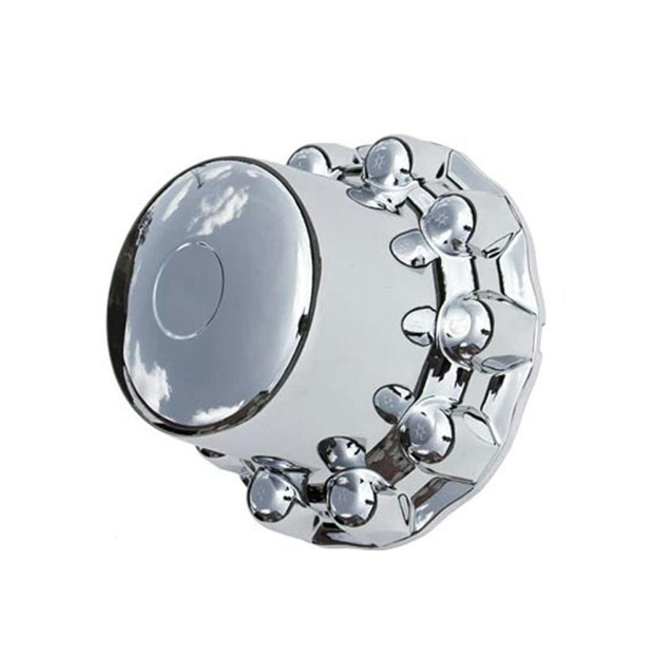 Alcoa Style Chrome One-Piece Rear Hub Axle Cover System 087100S - Raney ...