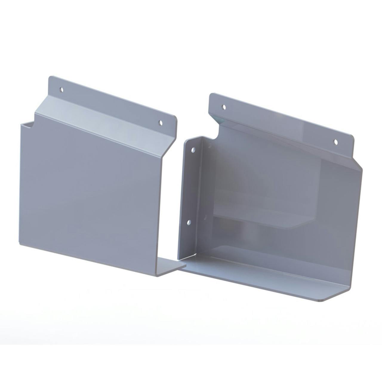 Aluminum Wood & Dunnage Holder Racks For Drop Deck Trailers - Raney's ...