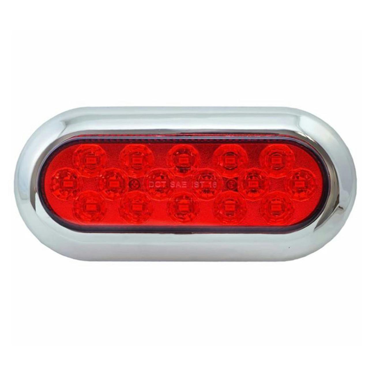 16 LED STT Surface Mount Brake Light W/Chrome Bezel - Raney's Truck Parts