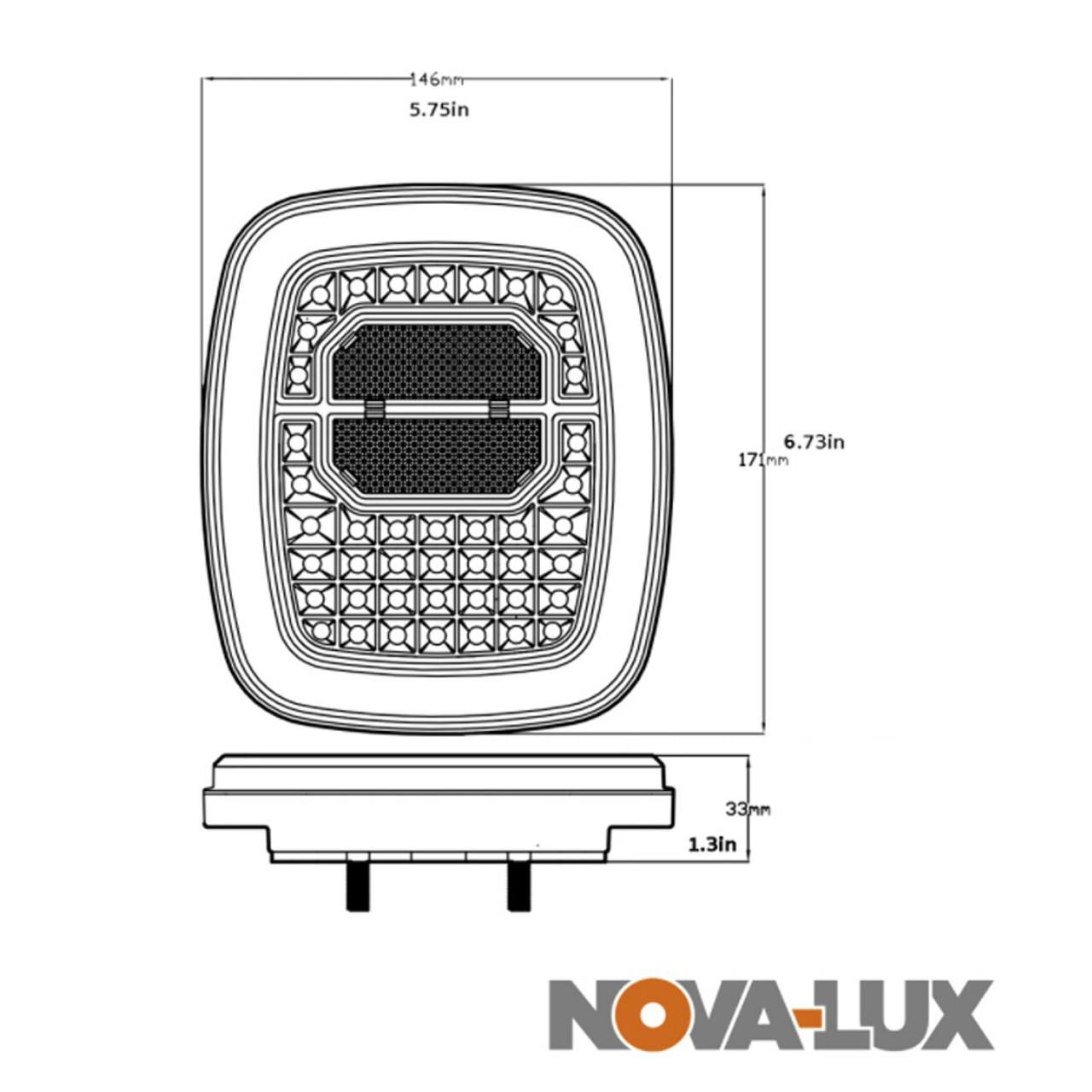 Universal Surface Mount Stop Turn Tail Reverse LED Light - Raney's ...