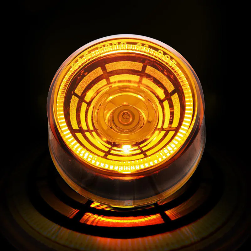 4" Round Turn Signal Abyss Light - Raney's Truck Parts